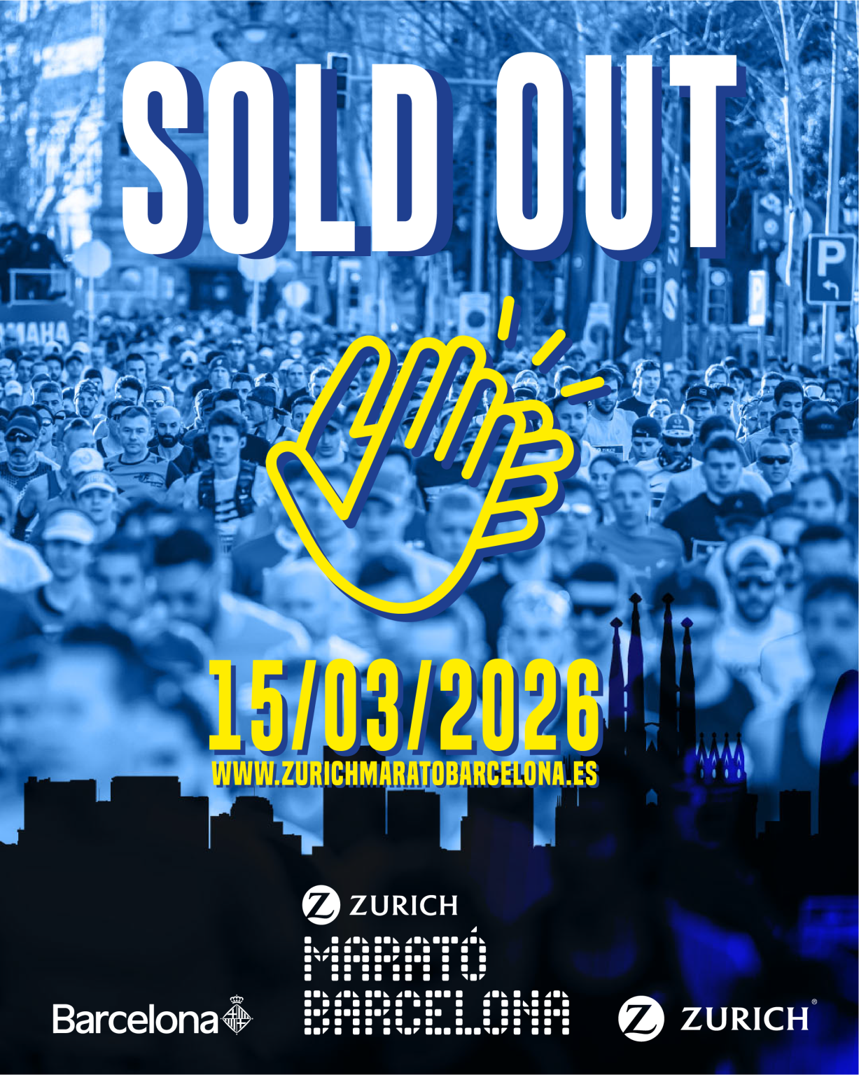 The Zurich Marató de Barcelona posts a “sold out” sign with 32,000 ...